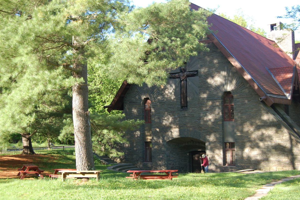 Outdoor Sunday Service at the Monastery | Zen Mountain Monastery
